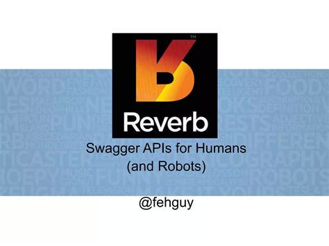 Swagger Apis For Humans And Robots Gluecon Pptx Programming
