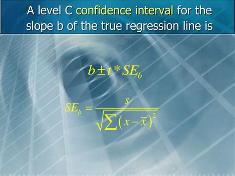 Ppt Chapter 12 Inference For Linear Regression Powerpoint Presentation Id 3204178