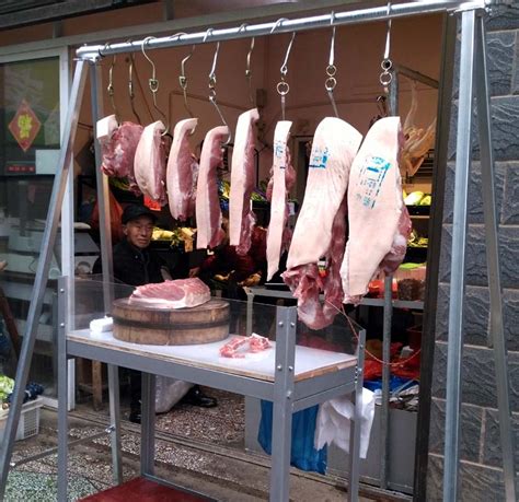 Купить Витрины для цветов Складной вися мясо Мясник забой сушилка для ...