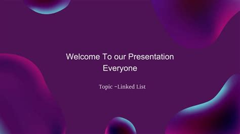 Linkedlist Presentationpptx