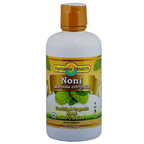 Buy Dynamic Health Noni Juice Tahitian Certified Organic 32fl Oz In