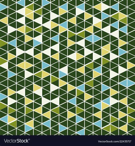 Pattern Background Triangle Retro Vintage Design Vector Image