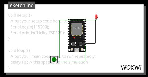 Sketch Ino Wokwi ESP STM Arduino Simulator