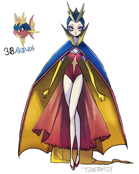 Sharpedo Gijinka