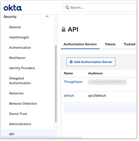 Configure Okta Oauth For A Snowflake Connection Thoughtspot Cloud