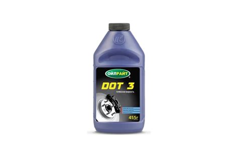Тормозная жидкость OILRIGHT DOT-3, 455 г 2643 - выгодная цена, отзывы ...