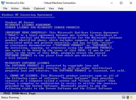 how to setup a windows ce development environment in a virtual machine