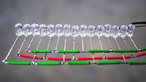 Top 2 Interesting LED Chaser Without IC Aprender electronica Electrónica