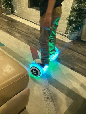 Jetson Pixel Hoverboard White Target
