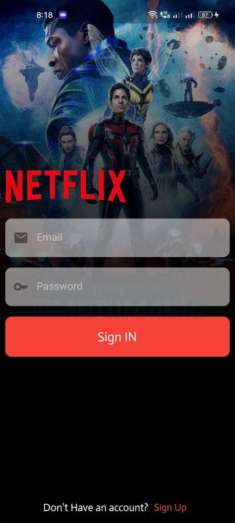 Netflix Clone Build With Flutter