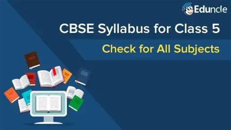 NCERT CBSE Syllabus For Class 5th 2019 20 All Subjects