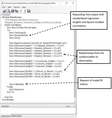 how to use the program editor to conceptualize your model and run the