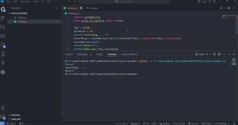 How I Used Sounddevice And Scipy Libraries For Audio Processing Adnan Saifi Posted On The