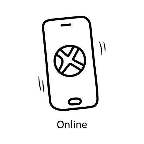 Online Vector Outline Icon Design Illustration Olympic Symbol On White Background Eps 10 File