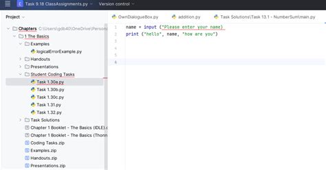 Chapter 1 Introduction To Python Teaching Resources
