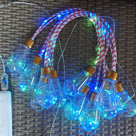 Christmas Decor Lightsglowing Rope Bulb String Lights