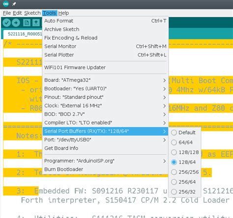 Surgery On The Arduino Ide Makes Bigger Serial Buffers Hackaday