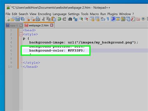 how to set a background in html and css guide examples