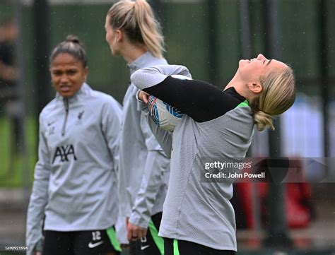 Sophie Lundgaard of Liverpool Women during a training session at... News Photo - Getty Images