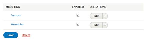 Create Drupal Menu Studyopedia
