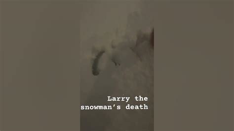 I Killed Larry The Snowman Youtube