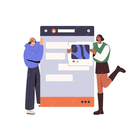 Premium Vector Ux Ui Designer Building Mobile App Interface Design Abstract Phone Application