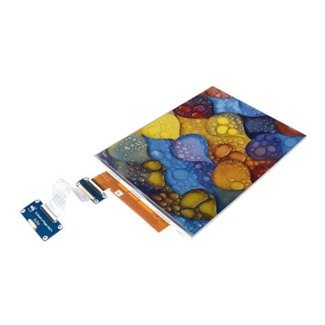 Inch E Ink Spectra E Full Color E Paper Display Pixels Spi Communication
