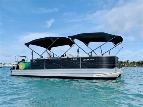 Pontoon Boat Rental Miami Tour The Coastal Aquila Style