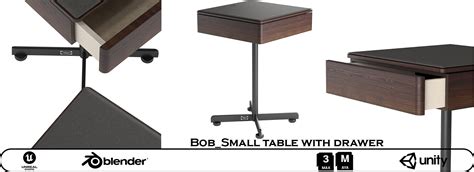 Bob Small Table With Drawer Flippednormals