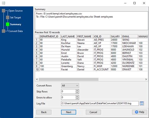 Import CSV To Excel
