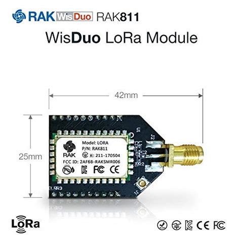rak811 breakout board include rak811 antenna small and open source