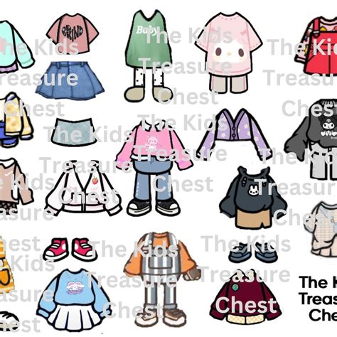Toca boca kleidung - Etsy.de