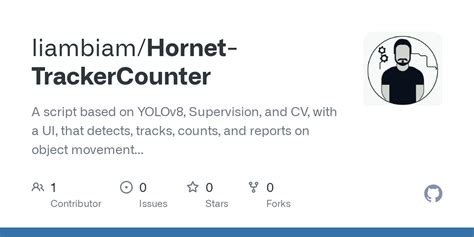 GitHub Liambiam Hornet TrackerCounter A Script Based On YOLOv8 Supervision And CV With A