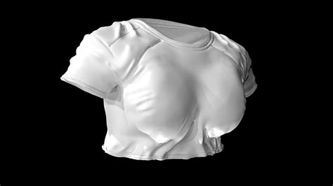 Crop Top 3d Model Low Poly Ar 3d Model Team 3d Yard