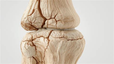 Old Human Bone With Pathology Affected By Osteoporosis Trauma Bone