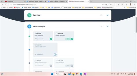 dheerajy on twitter day34 of 100daysofcode completed 5 31 and 5 32