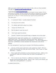 Lesson 8 Lab Instructions Docx After You Have Read Through The Lesson 8 Lab And You Have