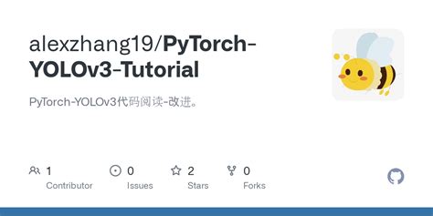 github alexzhang19 pytorch yolov3 tutorial pytorch yolov3代码阅读 改进。