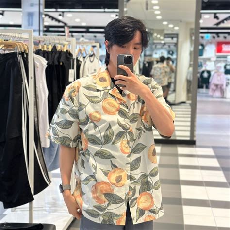 30대 남자 여름 옷 여행룩 패션 스파오 반팔 오픈카라 하와이안셔츠 코디 추천 네이버 블로그