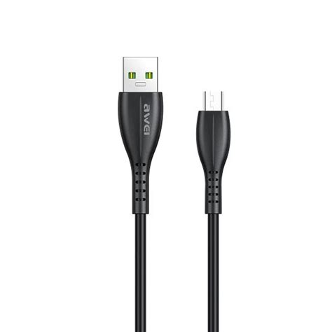 Awei CL 115M USB Charging Data Cable 1M Black