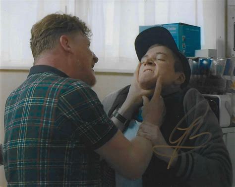 Geoff Bell 10x8 Signed In Gold The Kingsman Showmasters Comic Con