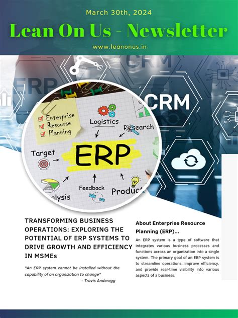Accelerating Msme Success Unleashing The Potential Of Erp Pdf