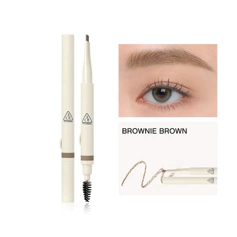 Bút Chì Kẻ Mày 3ce Easy Brow Designing Pencil Brownie Brown