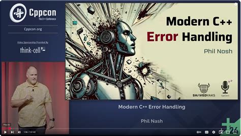 Cppcon 2024 Modern C Error Handling Phil Nash Standard C