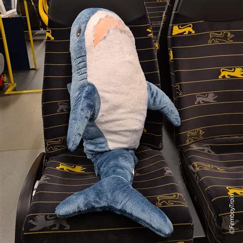 Blahaj In A German Railways Ad R Blahaj