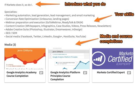 7 linkedin summary examples that make you look good yesware blog