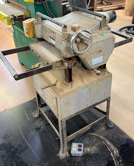 Jet Equipment 15” Planer Model Jwp 15h • Serial 5343 • 3hp • 1 Phase