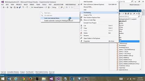 Introducing File Nesting Extension For Visual Studio 2013 YouTube