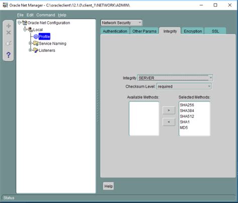 data integrity in network security of oracle smart way of technology