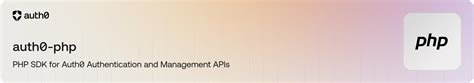 github auth0 auth0 php php sdk for auth0 authentication and